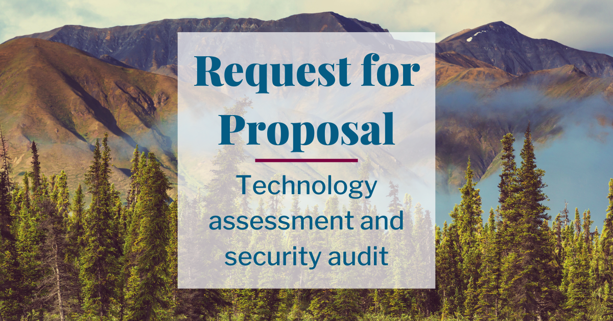 Request for Proposals (RFP): Technology Assessment and Security Audit ...